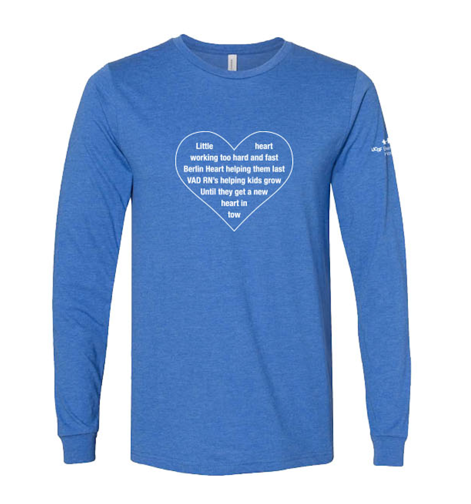 UCSF Pediatric Cardiac ICU Apparel Spring 2025 - Long Sleeve T-Shirt ...